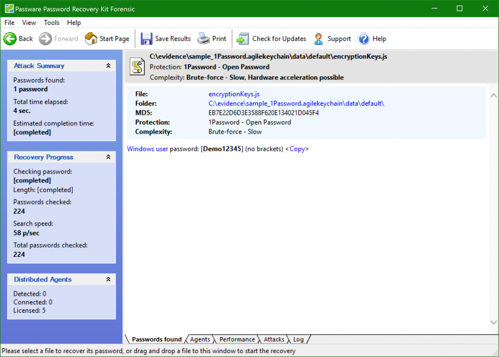 Passware Kit Forensic 密碼恢復重設軟體 - 群昱AccessSoft