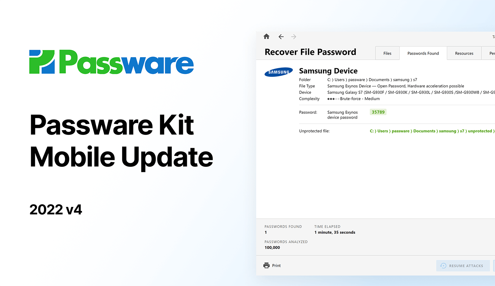 Passware Kit Mobile 2022 v4 Now Available – Passware Blog
