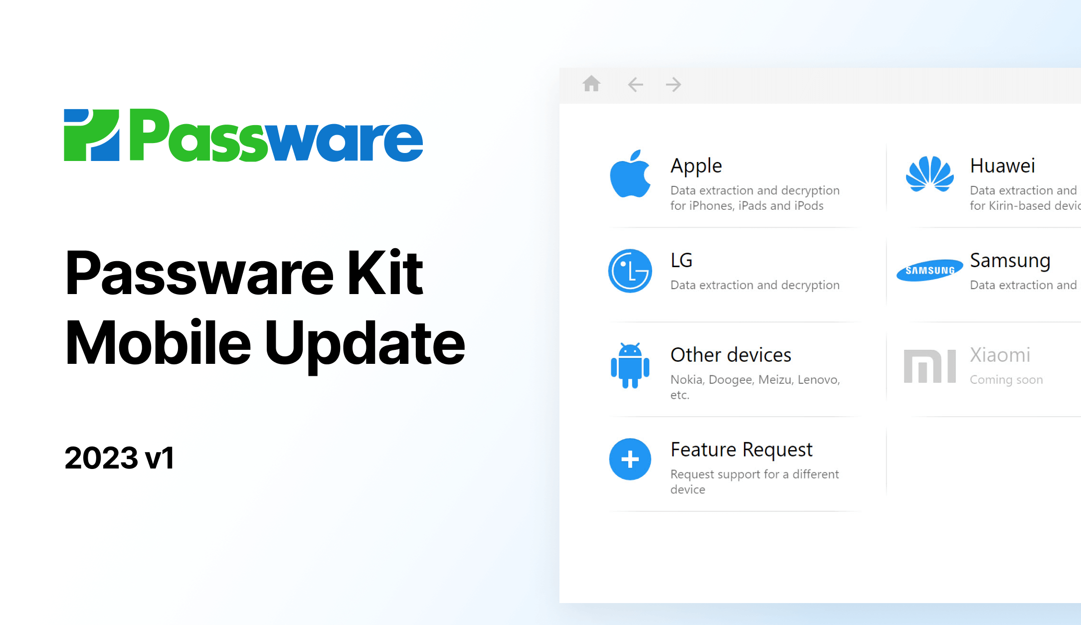 Passware Kit Mobile 2023 v1 Now Available – Passware Blog