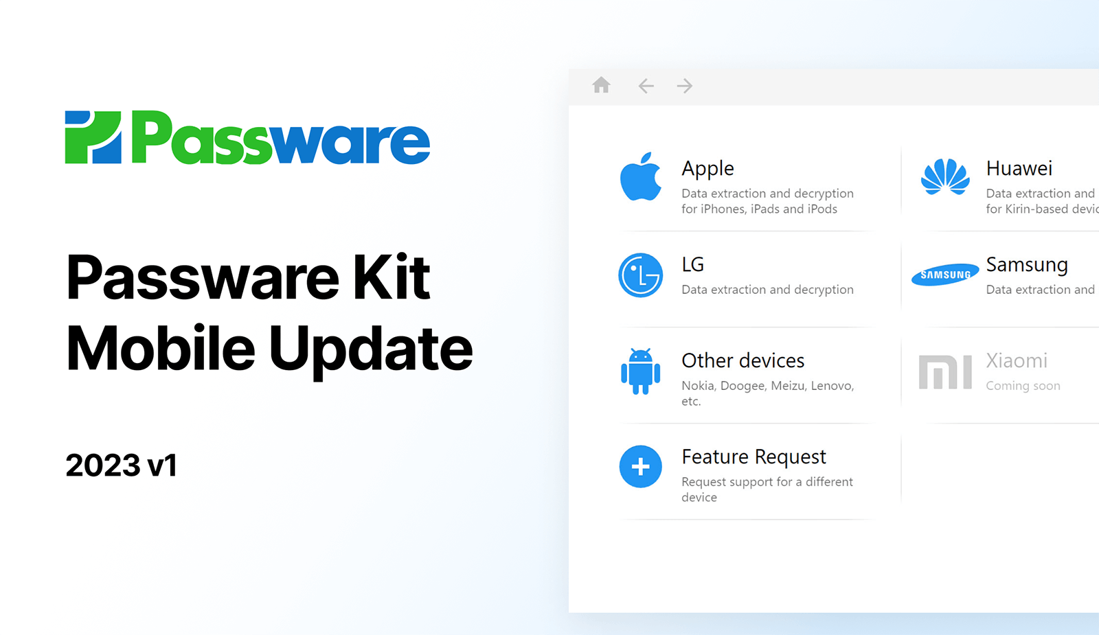 Passware Kit Mobile 2023 v1 Now Available – Passware Blog
