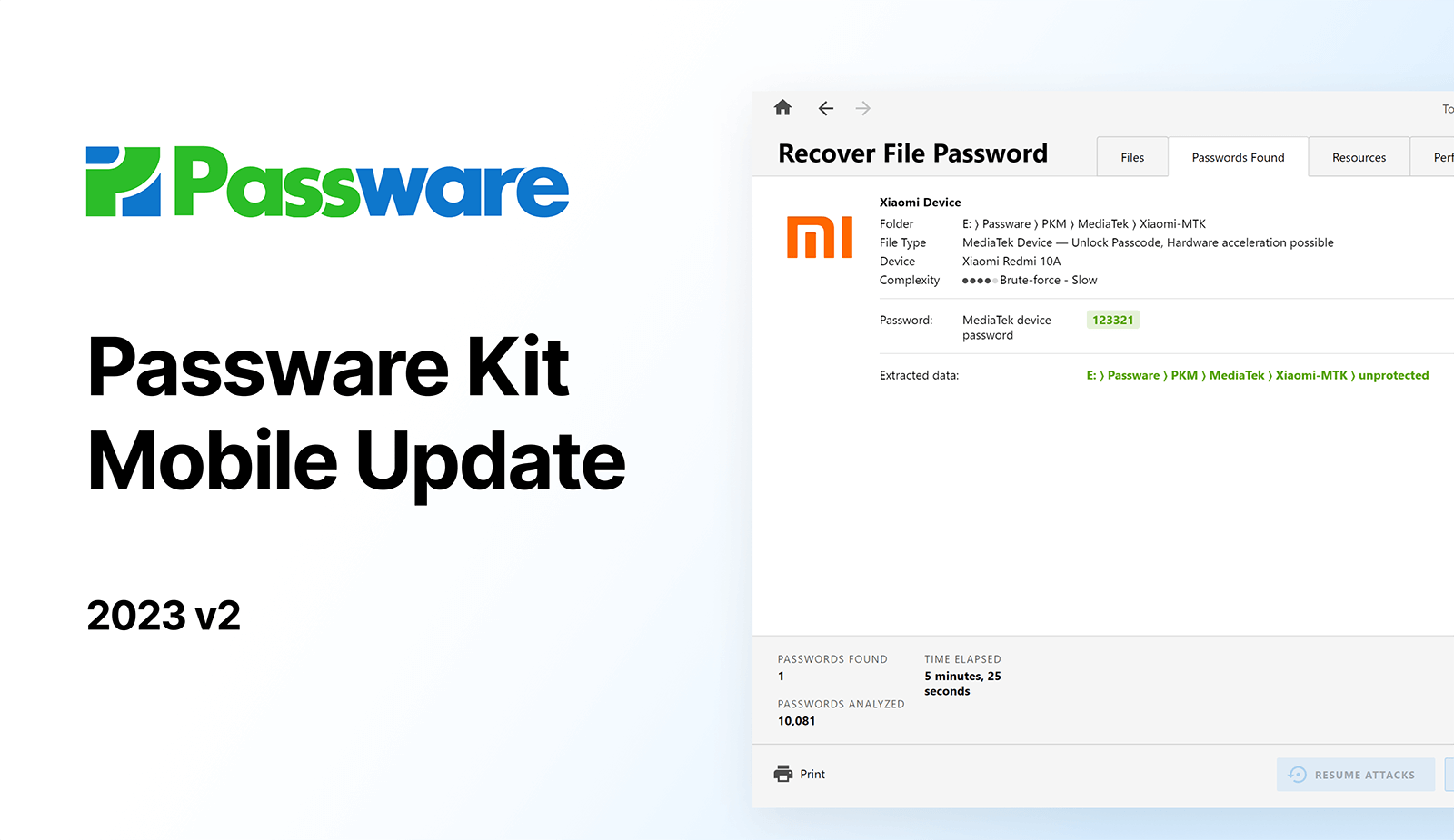 Passware Kit Mobile 2023 v2 Now Available – Passware Blog