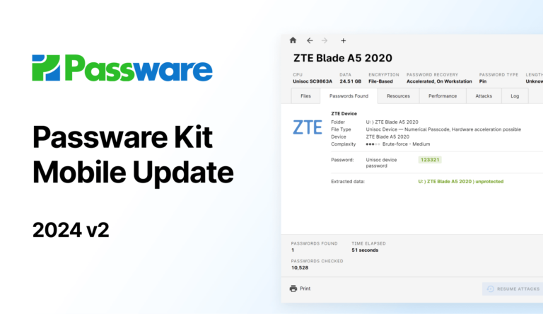 Passware Kit Mobile 2024 v2 Now Available – Passware Blog