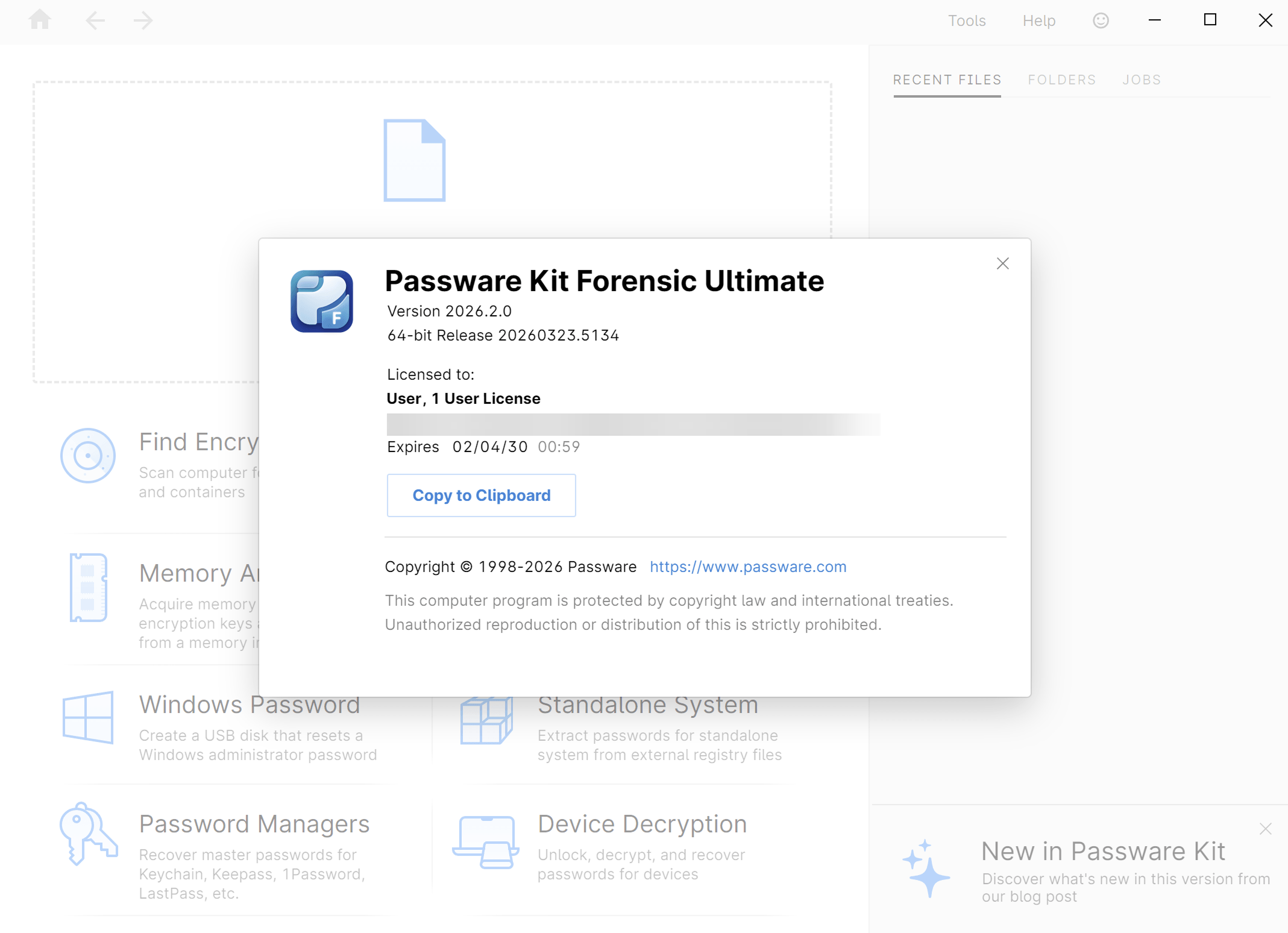 What’s new in Passware Kit 2026 v2 – Passware Support
